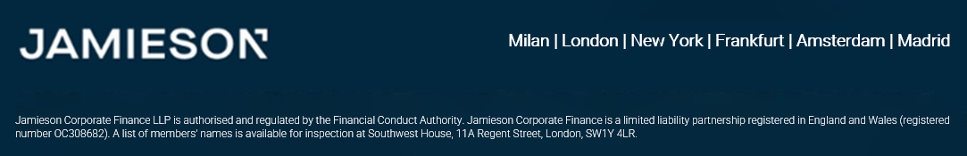 Jamieson announces move into the Italian market – Jamieson